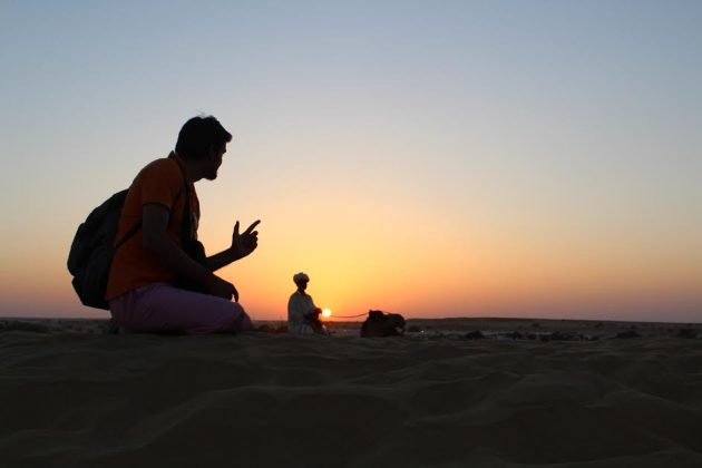 Ansh Mishra | Living the Strangest Hitchhiking Notes from Jaisalmer ...